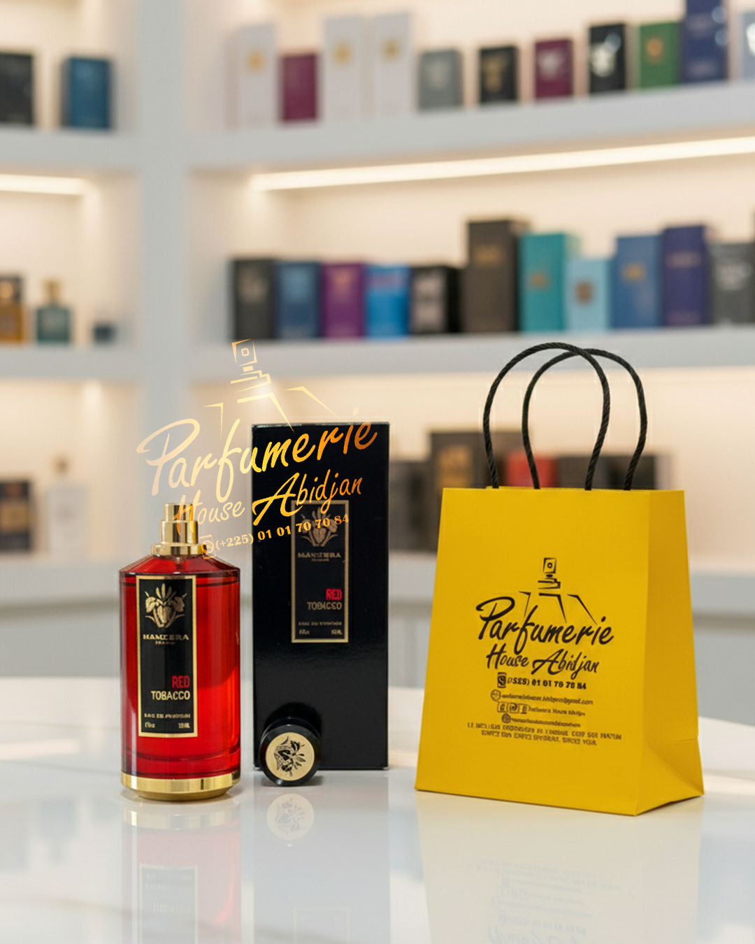 RED TOBACCO 120ML MANCERA PARIS - PARFUMERIE HOUSE ABIDJAN